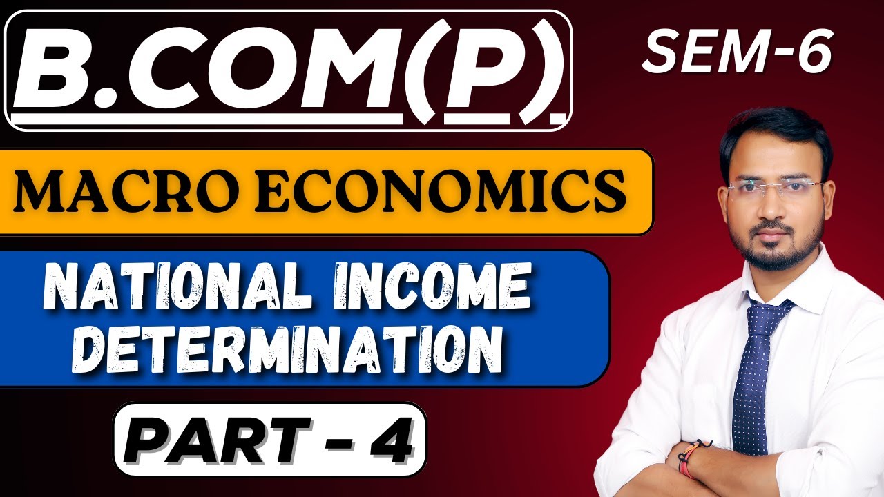 macro economics for b.com class | part 4 | national income ...