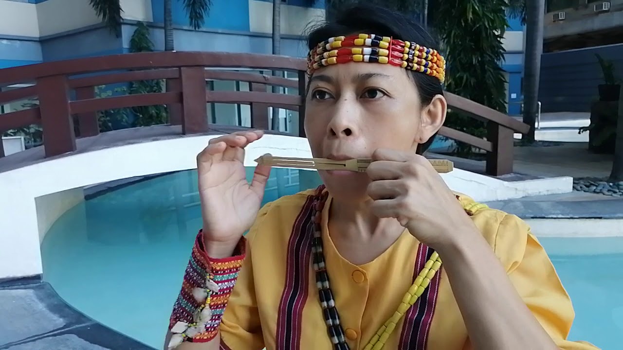 Kalinga bamboo jaw's harp 'ullibaw' l Philippine musical instrument ...
