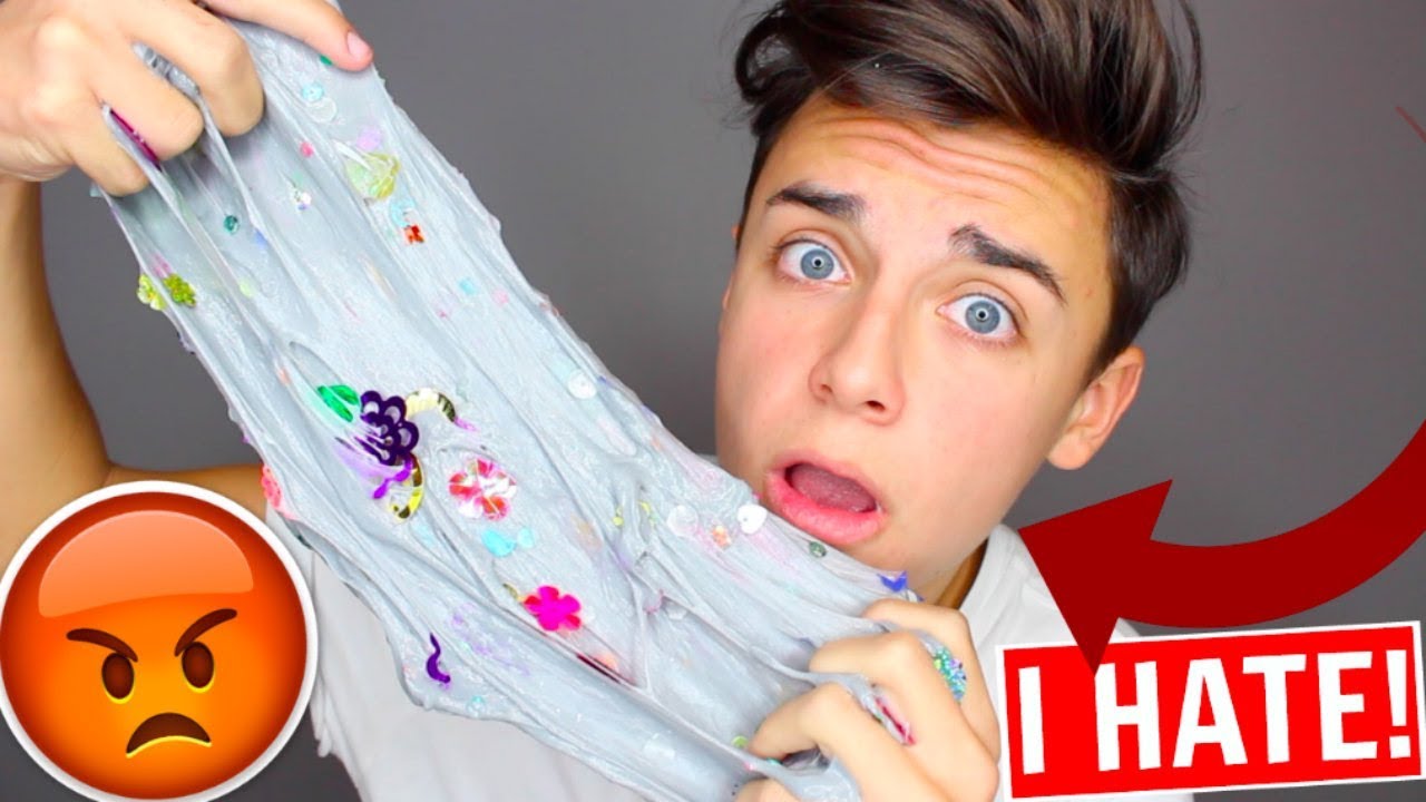 MAKING DIY SLIMES WITH INGREDIENTS I HATE! WORST SLIME EVER! DIY SLIME ...