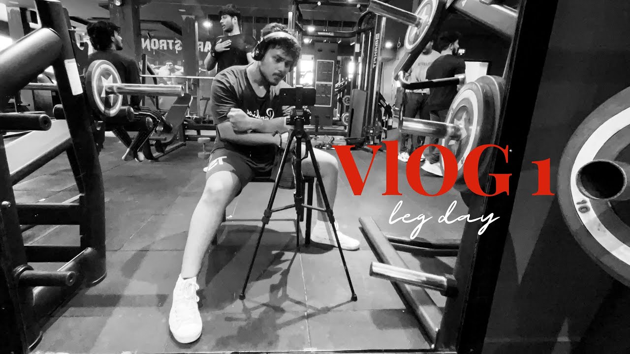My simple leg day routine. - YouTube