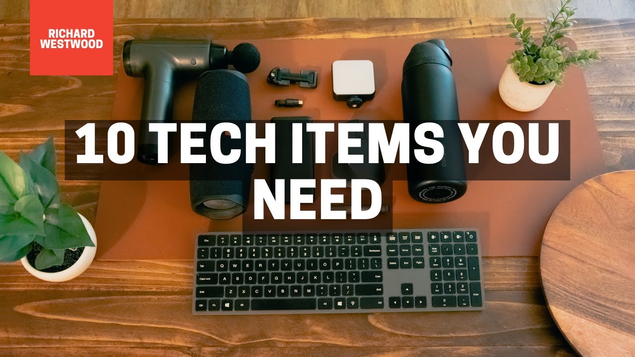10 Tech Items To Boost Your Productivity - YouTube