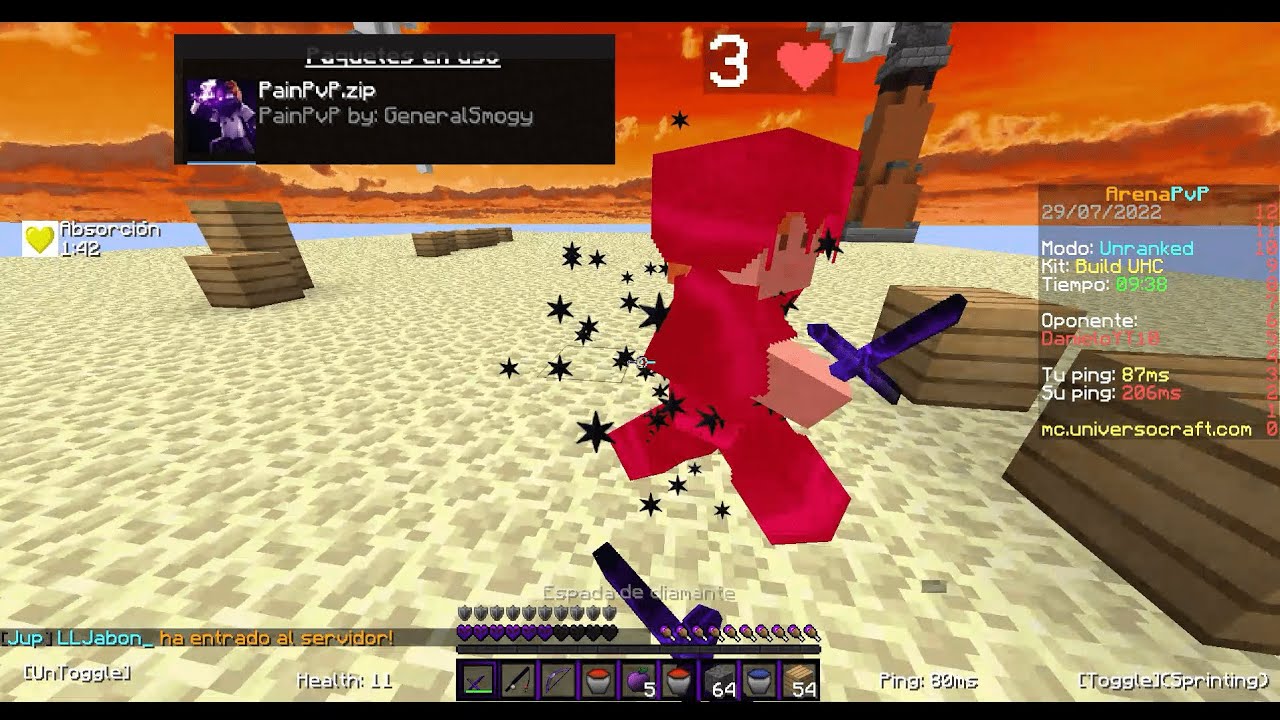 ️ 🔴 Pain 16x PvP Texture Pack 1.8.9 - Texture Pack PVP FPS BOOST ...