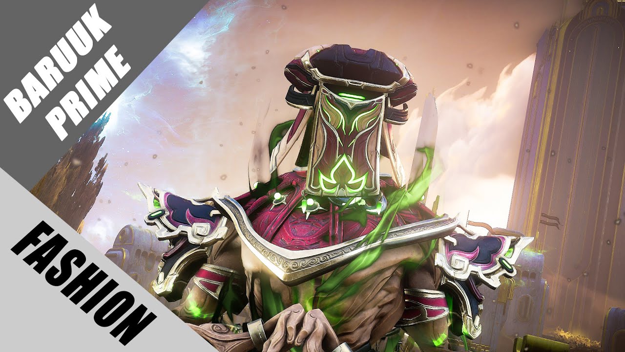 Warframe | Fashion Frame | Baruuk Prime : Cleric of Chaos - YouTube