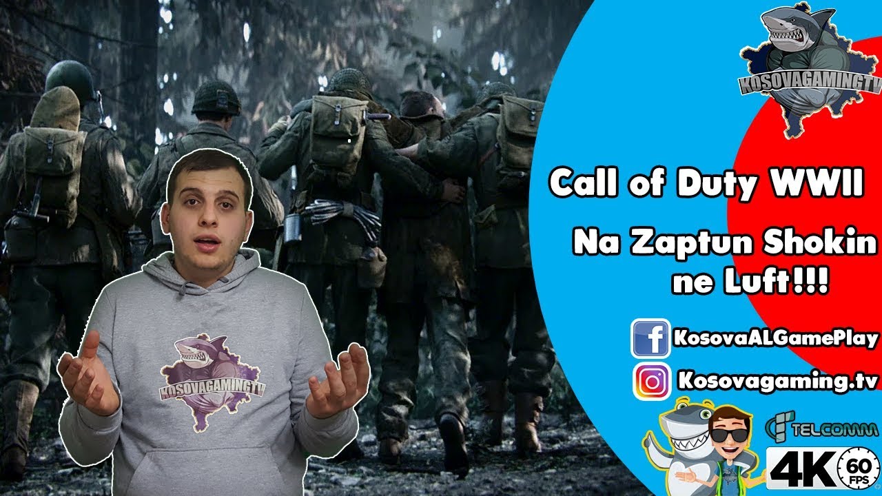 Call of Duty WWII - Shqip Na Zaptun Shokin ne Luft !!!! Missioni 10 ...