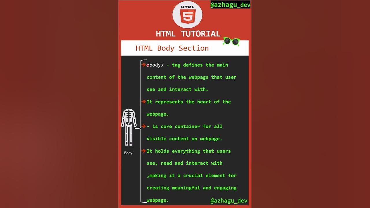 Html Body Tag In Tamil Html Html5tutorial Youtube
