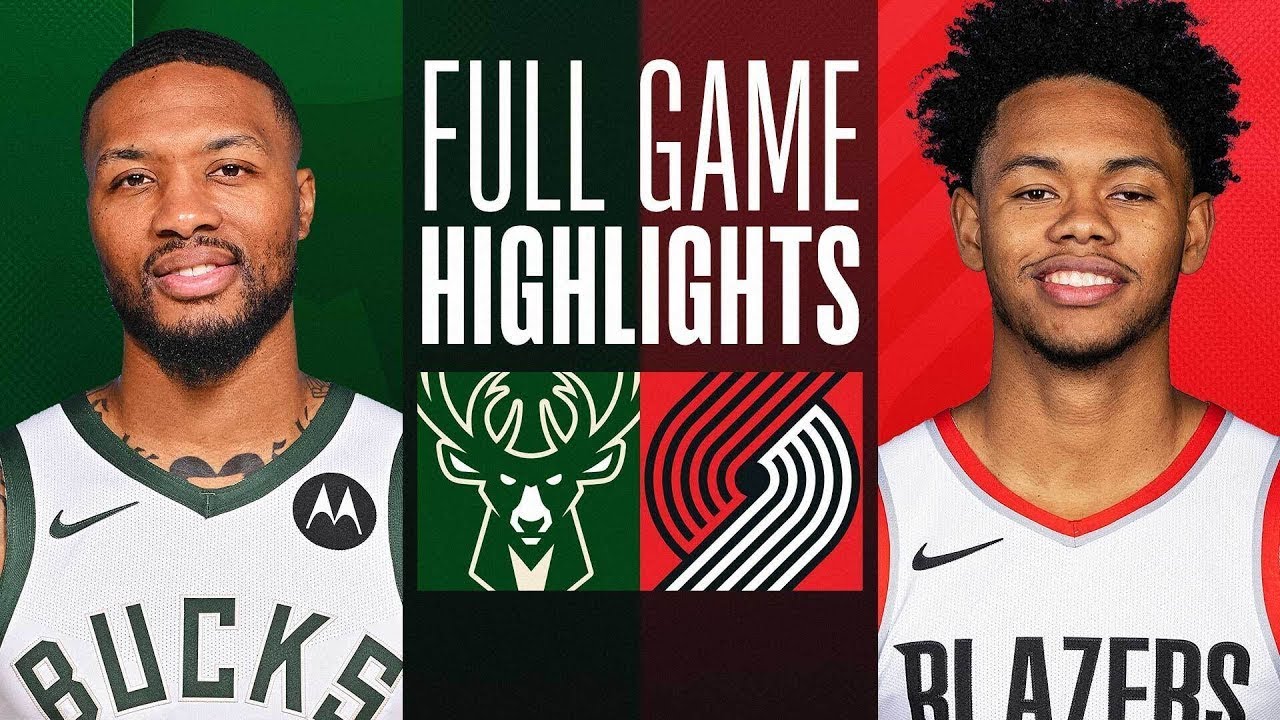 Trail Blazers vs Milwaukee Bucks Full Game Highlights | Jan 31 | NBA ...