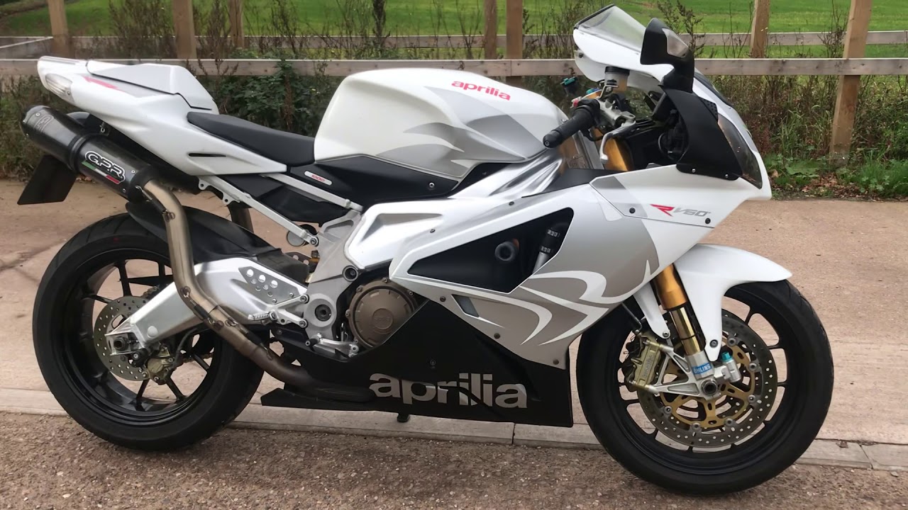 Aprilia rsvr 2008 gen 2 - YouTube