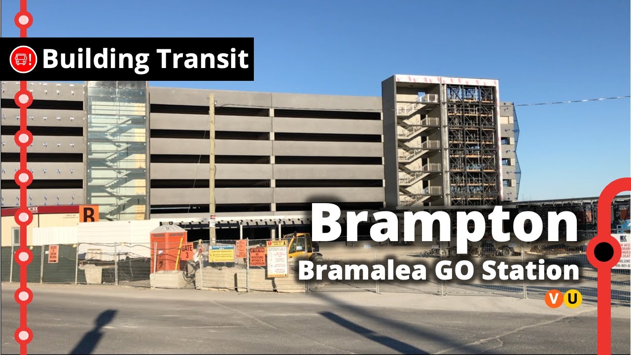 Bramalea Station Construction - YouTube