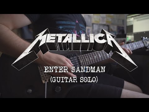 Metallica - Enter Sandman (Guitar Solo) - YouTube