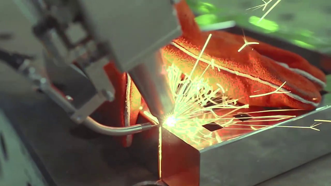 HSG Handheld Laser Welding Machine - YouTube