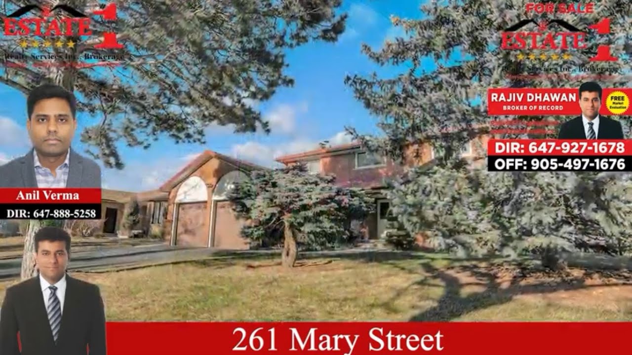 261 Mary Street, Oakville-VIRTUAL TOUR - YouTube