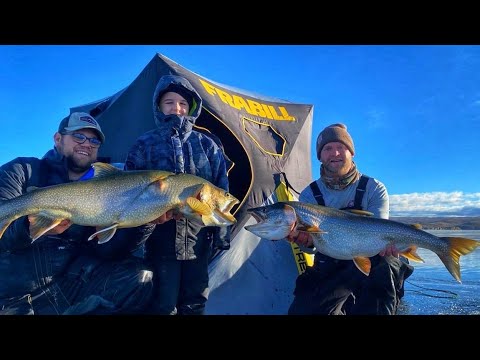 Beginners Guide to Lake Trout Ice Fishing - YouTube