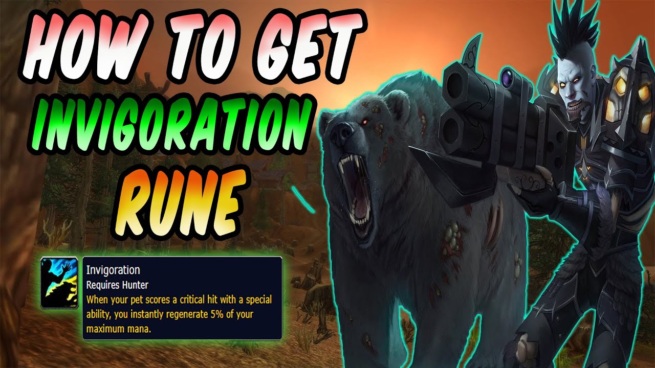Invigoration Hunter Rune Phase 2 l Season of Discovery l World of ...