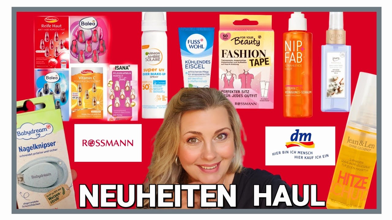 Dm und Rossmann Haul | NEUHEITEN Juli 2024 - YouTube