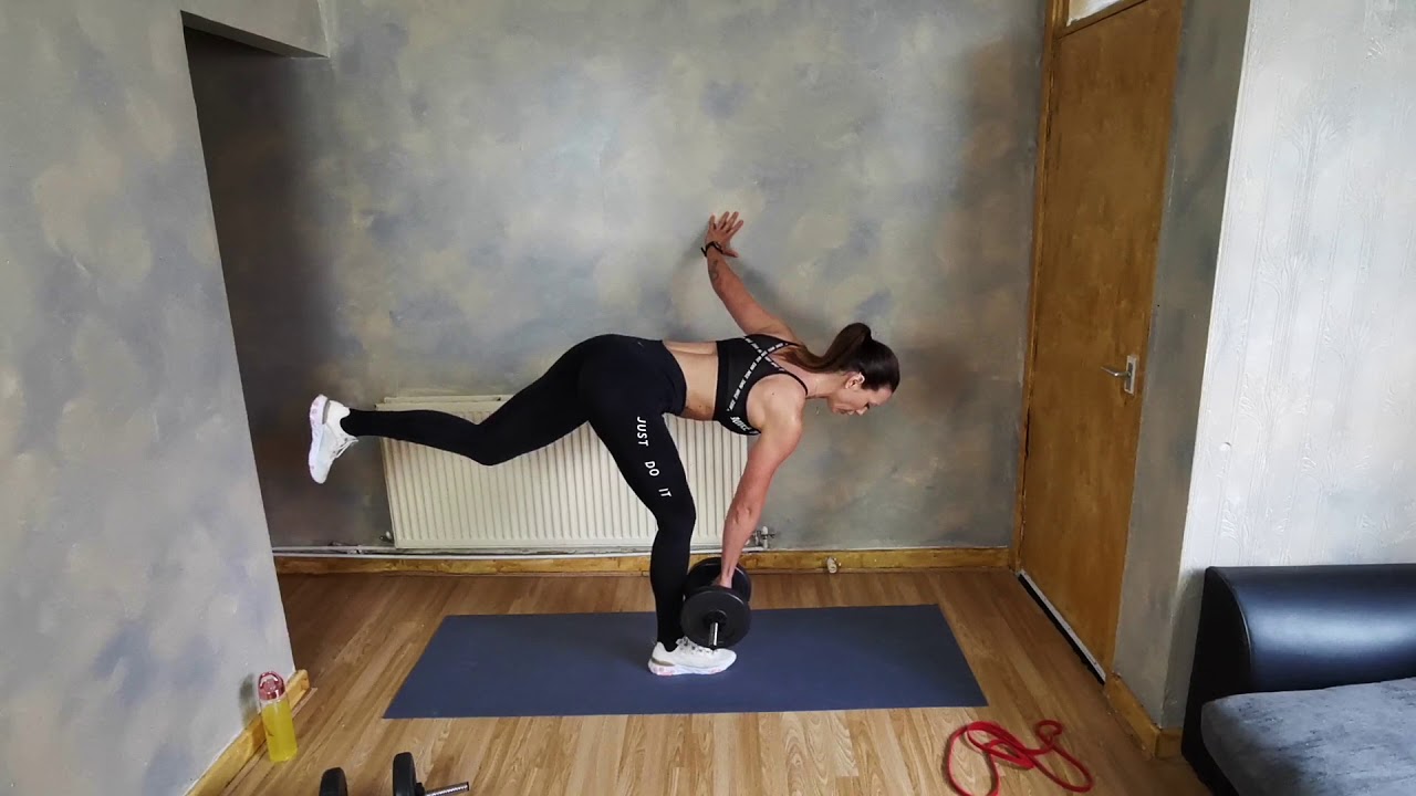 30 MIN POSTERIOR CHAIN HOME WORKOUT - FIXING LOWER BACK PAIN AND BAD ...