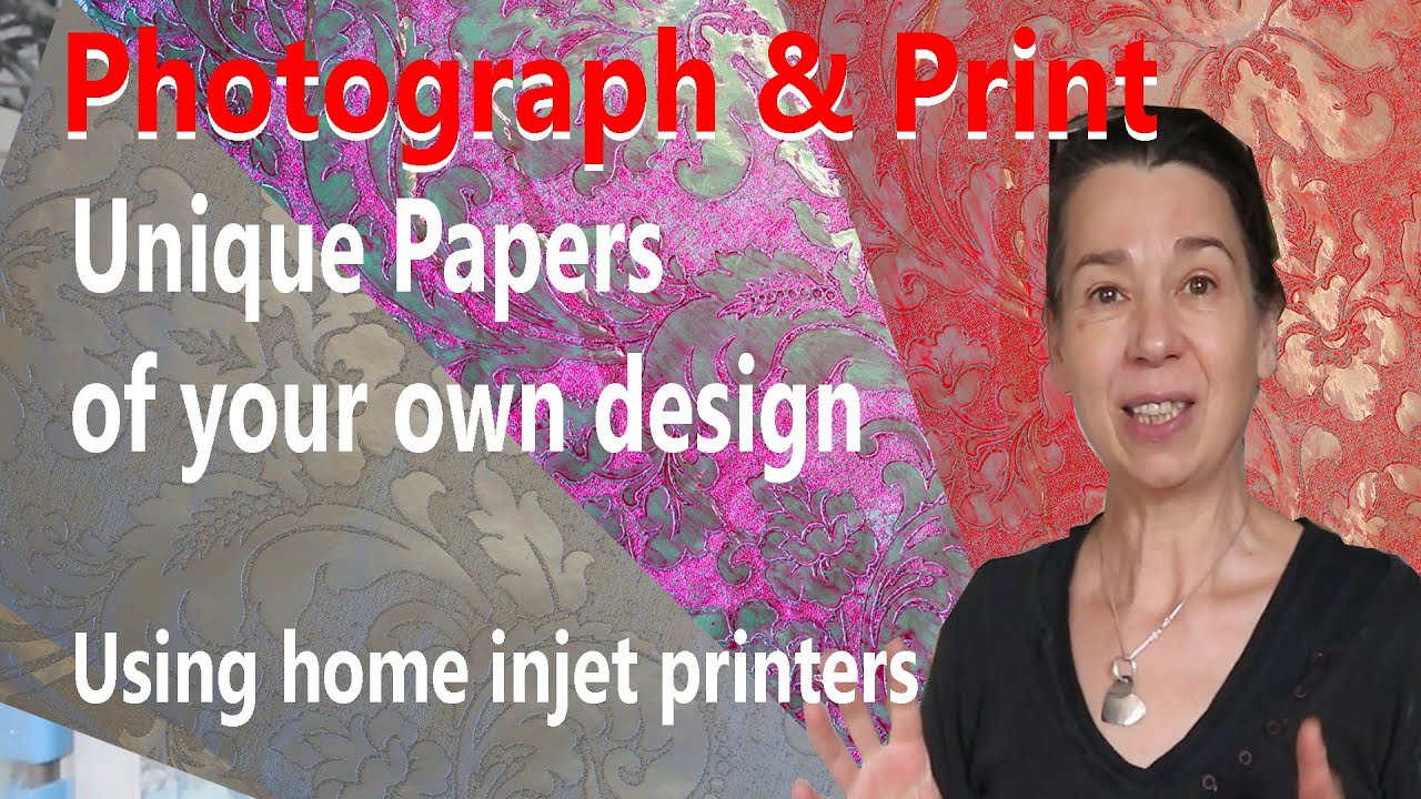 A quick easy way to design and make beautiful papers for journaling ...