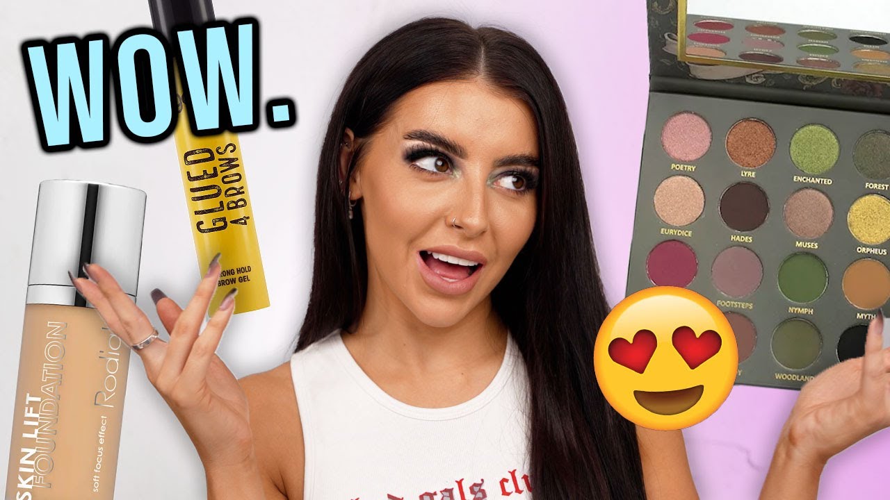 TESTING NEW + VIRAL MAKEUP! First Impressions and Review! | steph toms ...