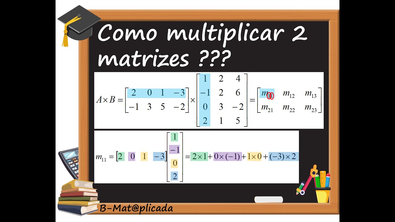 VIDEO 5 MULTIPLICAÇÃO DE MATRIZES - YouTube