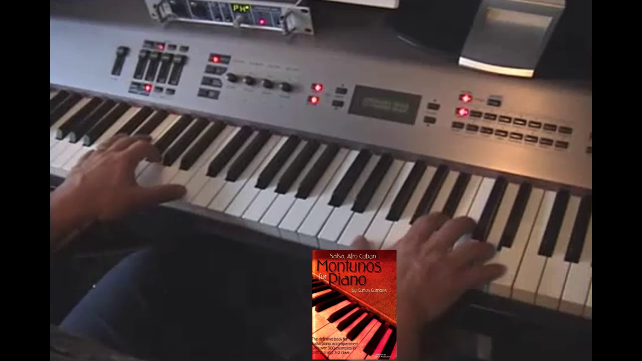 Salsa & Afro Cuban Montunos for Piano music instructional book by ...