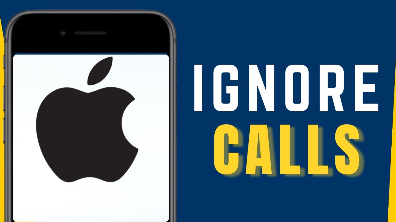 How to Ignore Calls Without Blocking on iPhone - YouTube