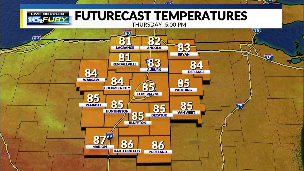 Greg Shoup's Thursday afternoon forecast - YouTube