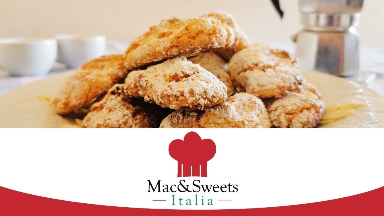 Recipe: Paste di Mandorla. Almond Cookies. A Sicilian Treat! - YouTube