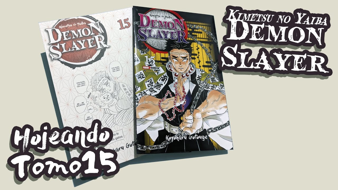 Hojeando Demon Slayer Tomo 15 - Panini Manga - YouTube