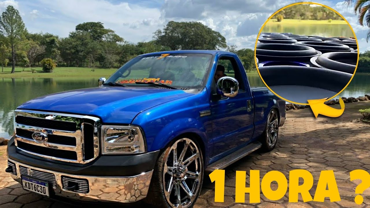 A PODEROSA F-250 BLUE TOCOU QUASE 1 HORA NO VOLUME 30 SEM USINA ...