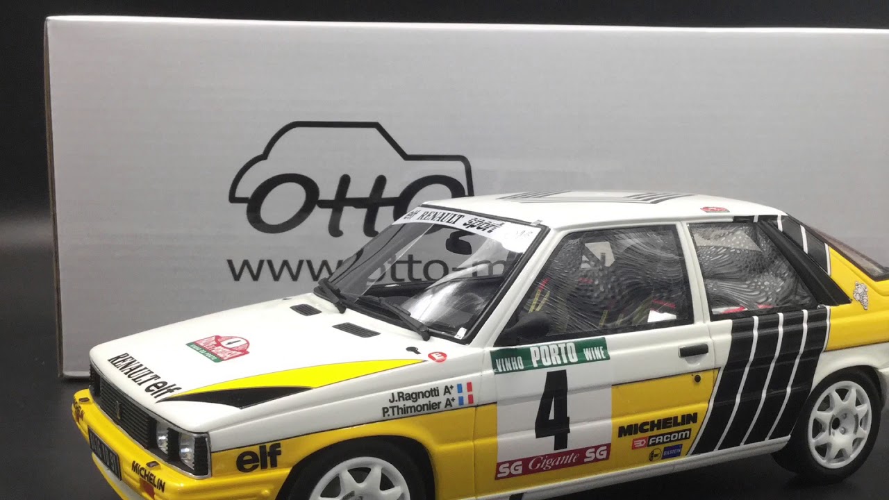 OTTO MODEL 1:18 Renault R11 Turbo Rallye du Portugal OT692 - YouTube