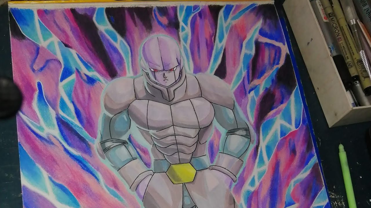 Drawing HIT (Dragon Ball Super) - YouTube