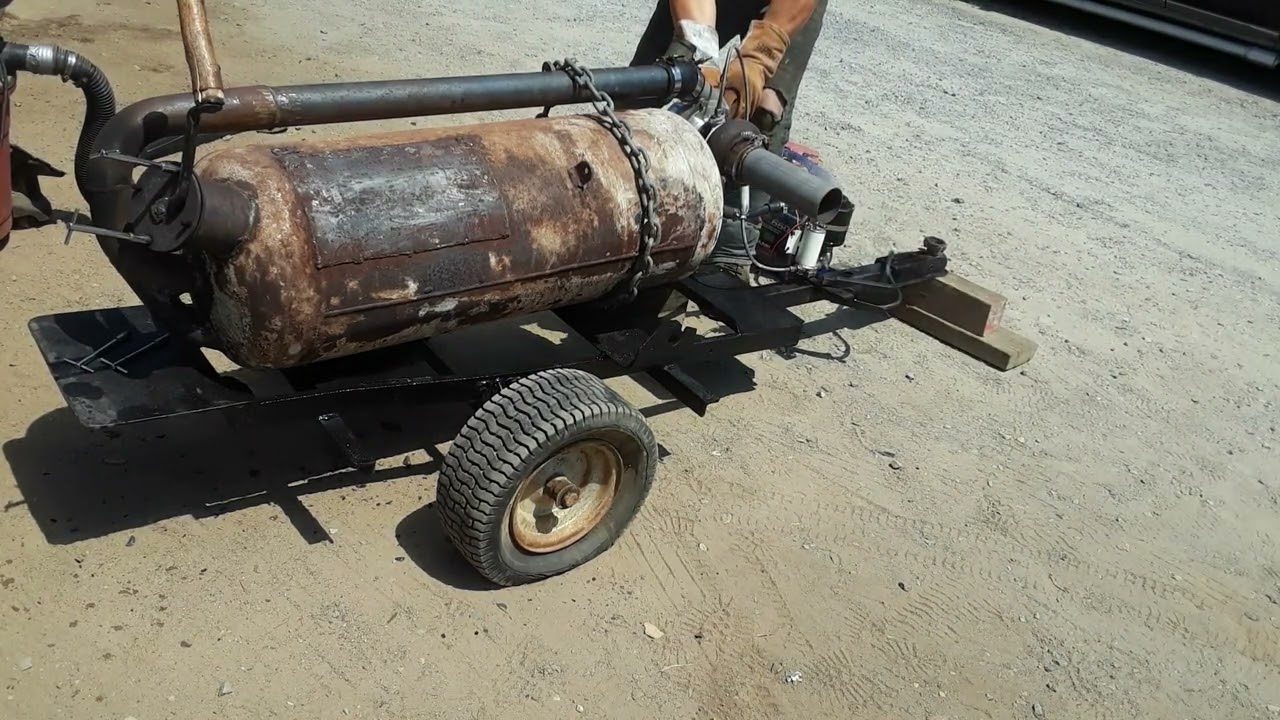 Turbo Burn Barrel test run - YouTube