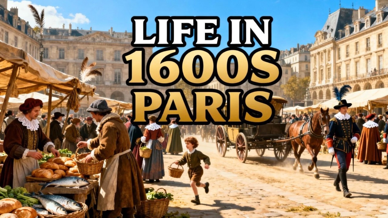 What Life Was Really Like in Paris 1600s | Relaxing History to Fall ...