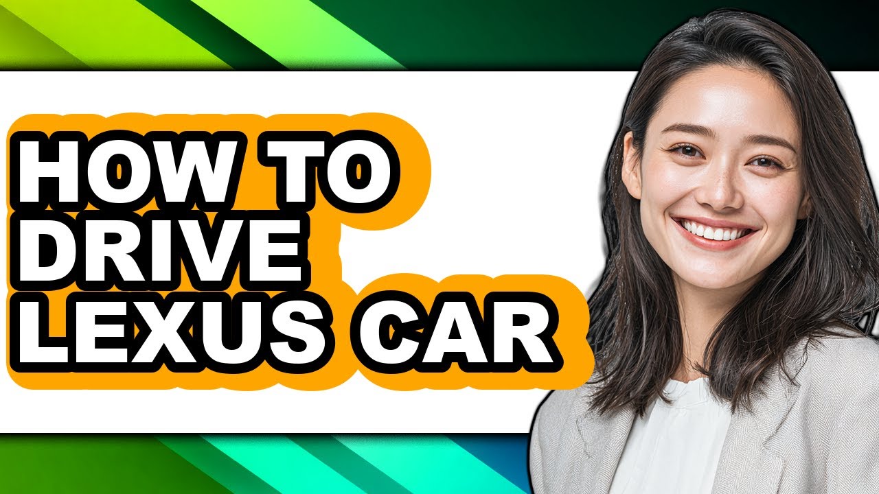 How to Drive a Lexus Car (Easy Method) - YouTube