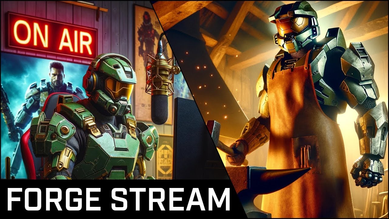 Live | Forging 101 | Part 3: The Art Process | Halo infinite - YouTube