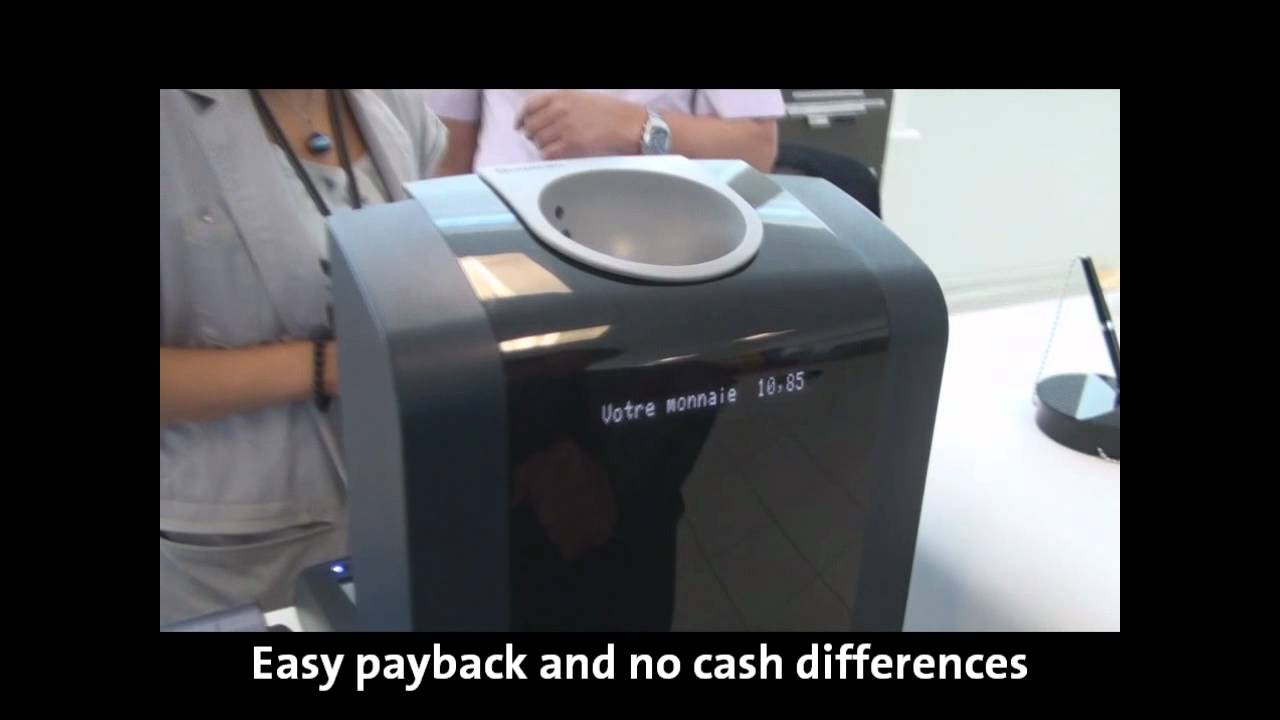 Gunnebo SafePay Closed cash handling System - YouTube