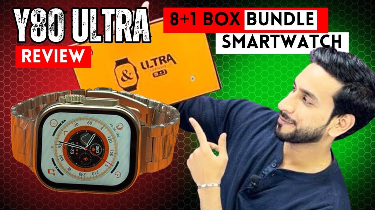 Y80 Ultra Smart Watch Complete Review | Cheapest Smartwatch in Pakistan ...