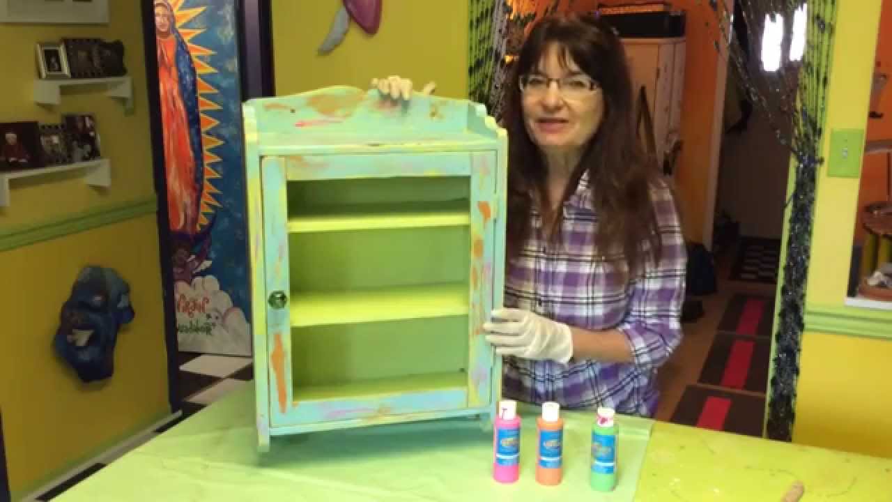 Old Wall-Cabinet Revamp - YouTube