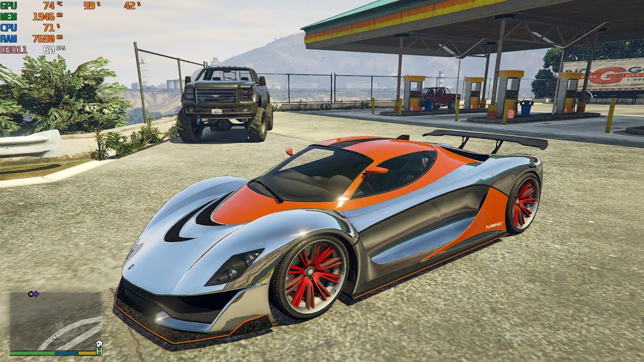 Grotti Turismo R Super Car + Turbo On High Way Pc Gameplay Ultra ...