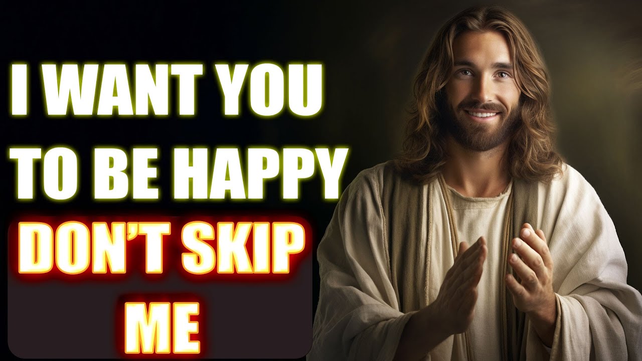 GOD TELLS YOU: At The Start of Each Day, Show Yourself Very Happy | God ...