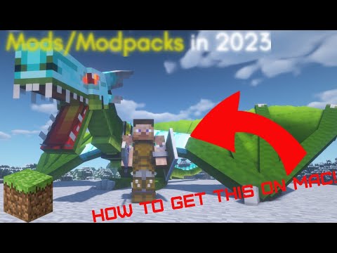 How to get MODS and MODPACKS for MAC in Minecraft | 2023 - YouTube