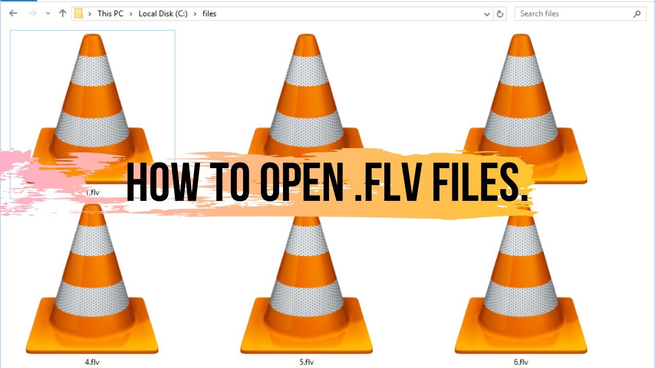 How to view .FLV files on Windows 10 - YouTube