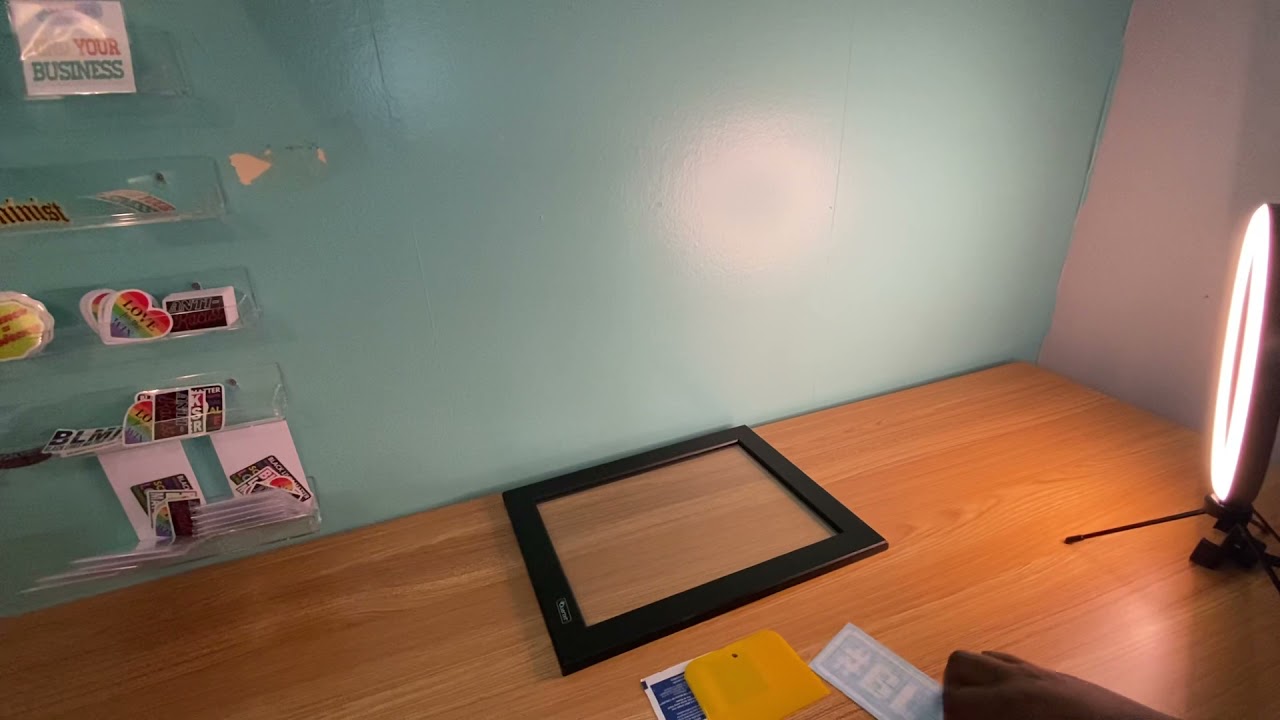 How to Attach Vinyl Decal - YouTube