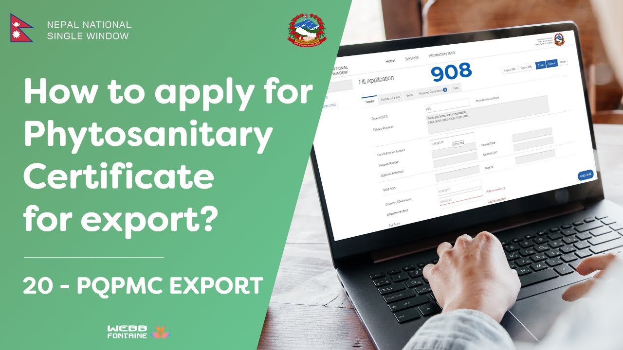 20 - How to apply for Phytosanitary Certificate from PQPMC? - YouTube