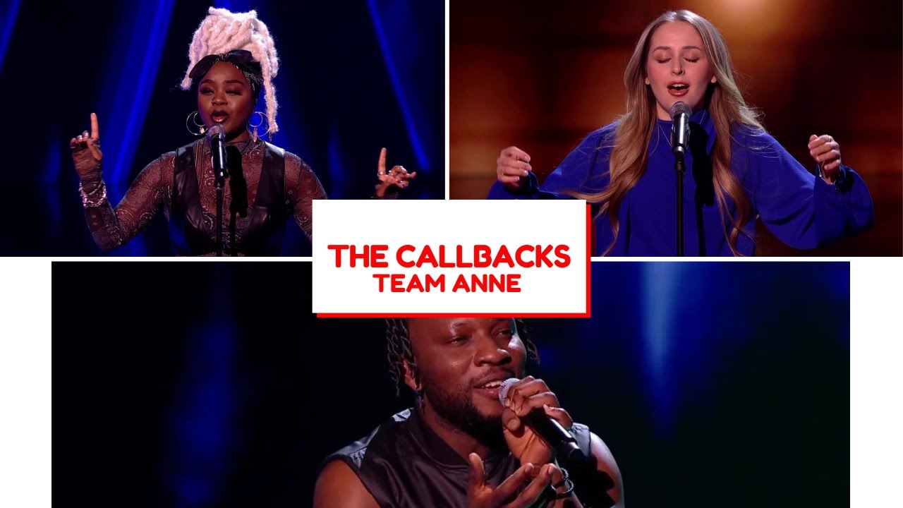 The Voice UK 2023 | Valntna, Rachel Burnett & Gwannty - Glimpse Of Us | The Callbacks - YouTube
