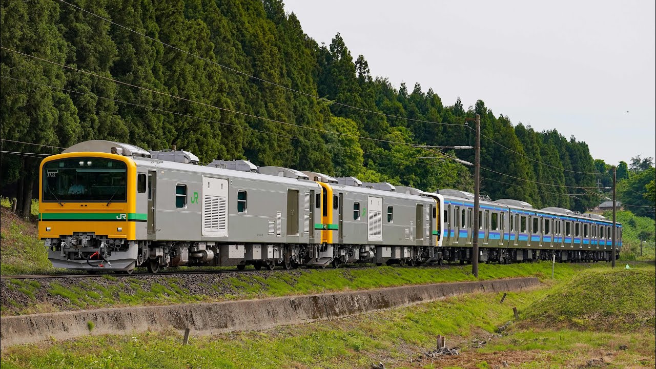 《東北本線》仙石線EF131系配給 GV-E197牽引 - YouTube