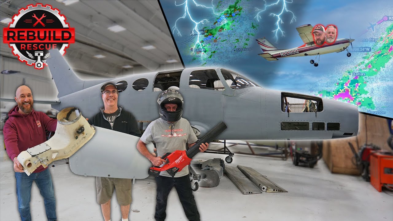 Joe and Greg Take Over The Shop The Free Abandoned Airplane - YouTube