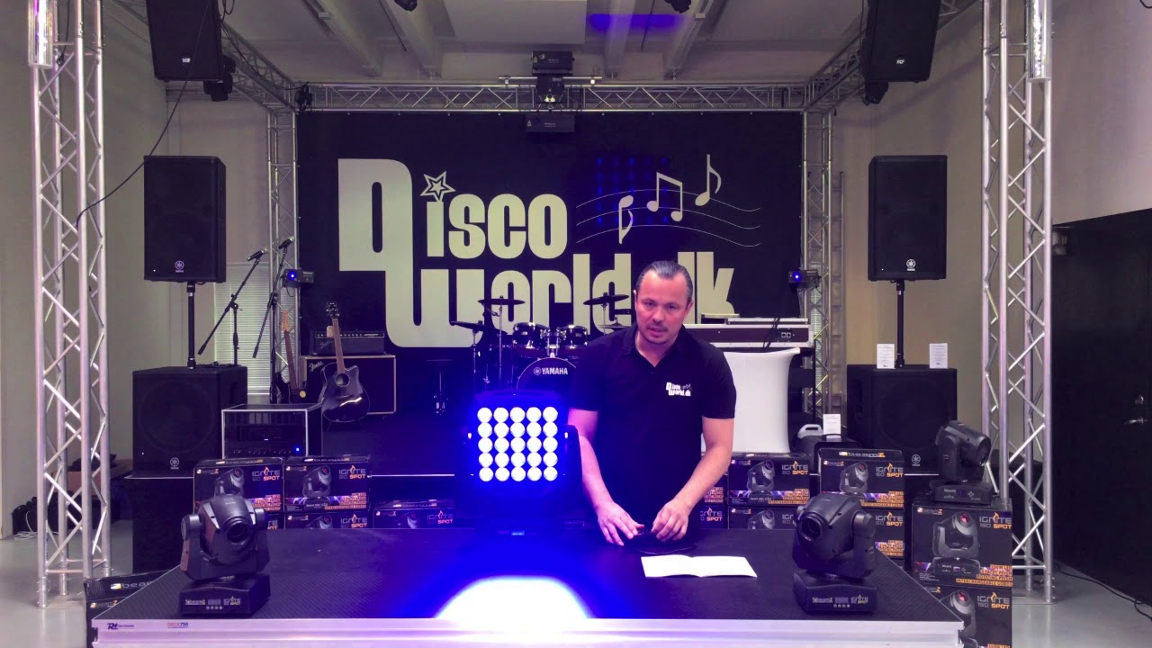 Movinghead BeamZ Matrix 55 gennemgang - YouTube