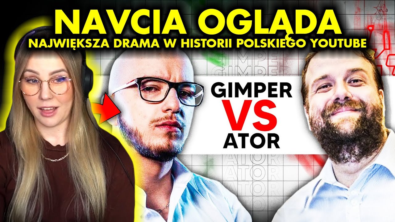 NAVCIA ogląda NAJWIĘKSZA DRAMA W HISTORII POLSKIEGO YOUTUBE - YouTube