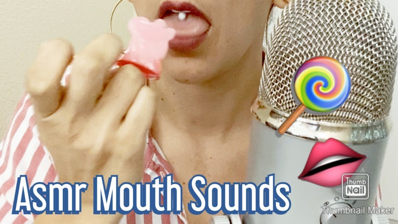 COMIENDO DULCES 🍫🍭👄 ASMR LOLLIPOP MOUTH SOUNDS, PALETA, CHOCOLATE - YouTube