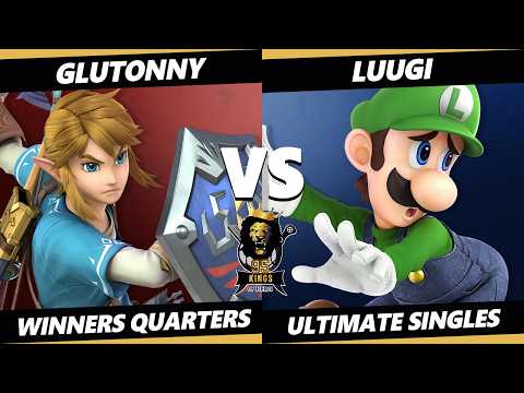 95 King of Fields #6 - Glutonny (Link) Vs. Luugi (Luigi) Smash Ultimate - SSBU